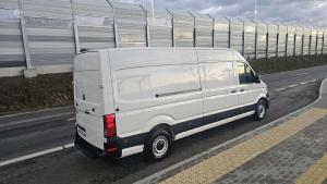 White Volkswagen Crafter 2022 in Marijampole, with an engine capacity of 2.00 L and mileage of 171 thousand km for 20800 €, photo 6 on AUTOMOTO.COM.LV