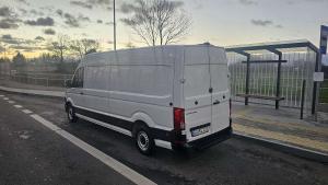 White Volkswagen Crafter 2022 in Marijampole, with an engine capacity of 2.00 L and mileage of 171 thousand km for 20800 €, photo 12 on AUTOMOTO.COM.LV