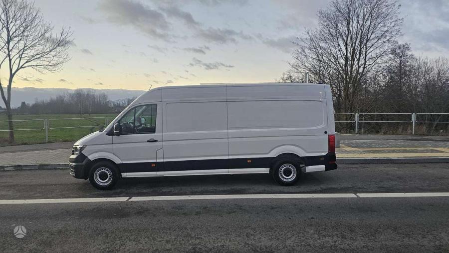White Volkswagen Crafter 2022 in Marijampole, with an engine capacity of 2.00 L and mileage of 171 thousand km for 20800 €, photo 14 on AUTOMOTO.COM.LV