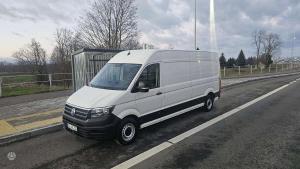 White Volkswagen Crafter 2022 in Marijampole, with an engine capacity of 2.00 L and mileage of 171 thousand km for 20800 €, photo 16 on AUTOMOTO.COM.LV