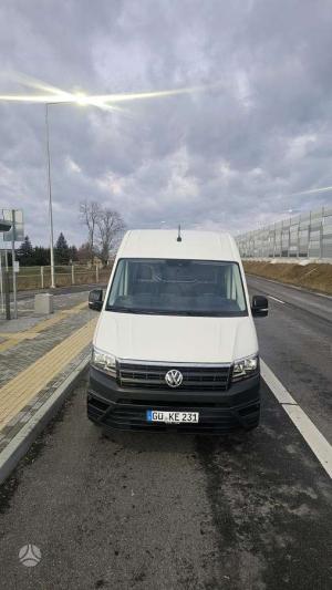 White Volkswagen Crafter 2022 in Marijampole, with an engine capacity of 2.00 L and mileage of 171 thousand km for 20800 €, photo 19 on AUTOMOTO.COM.LV