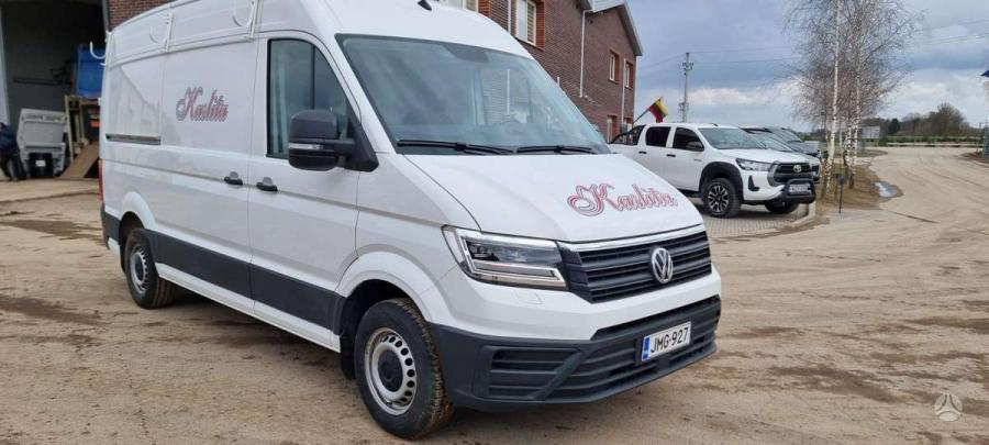 Balts Volkswagen Crafter 2022 Šauļi, ar dzinēja tilpumu 0.00 L un nobraukumu 100 tūkst. km par 20000 €, foto 4 vietnē AUTOMOTO.COM.LV