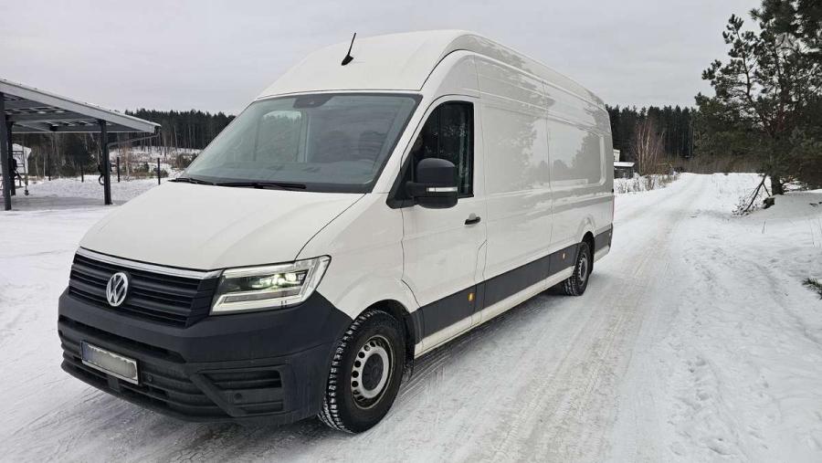 Balts Volkswagen Crafter 2022 Viļņa, ar dzinēja tilpumu 1.97 L un nobraukumu 219 tūkst. km par 20500 €, foto 1 vietnē AUTOMOTO.COM.LV