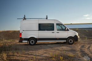 Balts Volkswagen Crafter 2022 Viļņa, ar dzinēja tilpumu 2.00 L un nobraukumu 25 tūkst. km par 41000 €, foto 8 vietnē AUTOMOTO.COM.LV