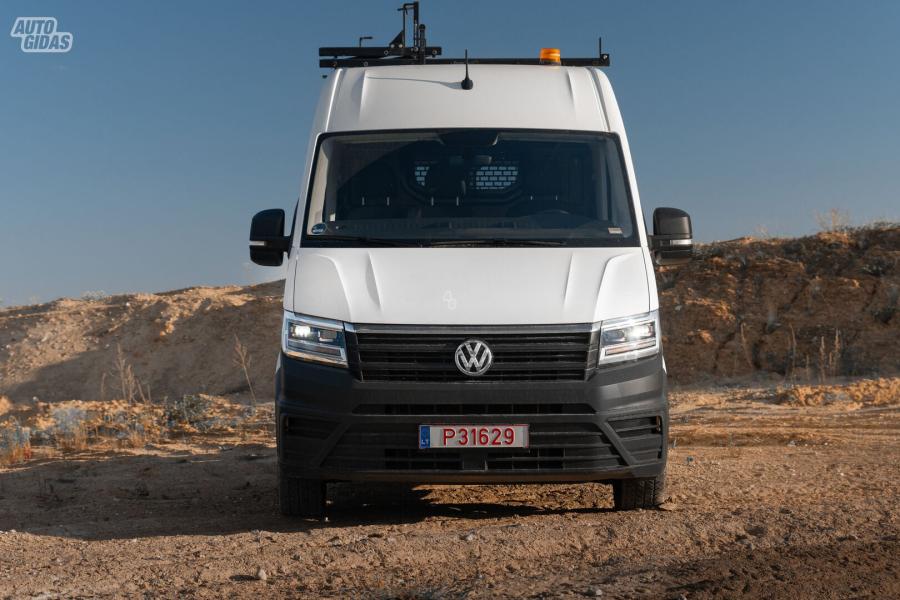 Balts Volkswagen Crafter 2022 Viļņa, ar dzinēja tilpumu 2.00 L un nobraukumu 25 tūkst. km par 41000 €, foto 10 vietnē AUTOMOTO.COM.LV