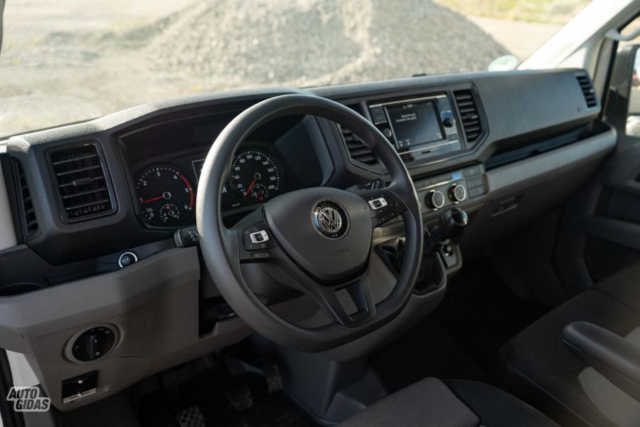 Balts Volkswagen Crafter 2022 Viļņa, ar dzinēja tilpumu 2.00 L un nobraukumu 25 tūkst. km par 41000 €, foto 18 vietnē AUTOMOTO.COM.LV