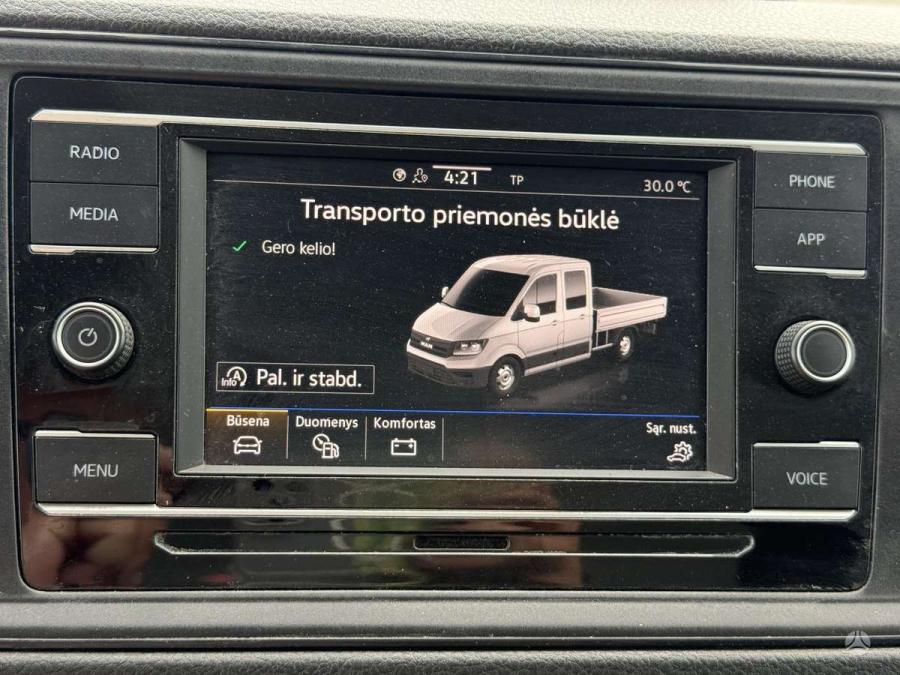 Balts Volkswagen Crafter 2022 Viļņa, ar dzinēja tilpumu 2.00 L un nobraukumu 237 tūkst. km par 10900 €, foto 17 vietnē AUTOMOTO.COM.LV