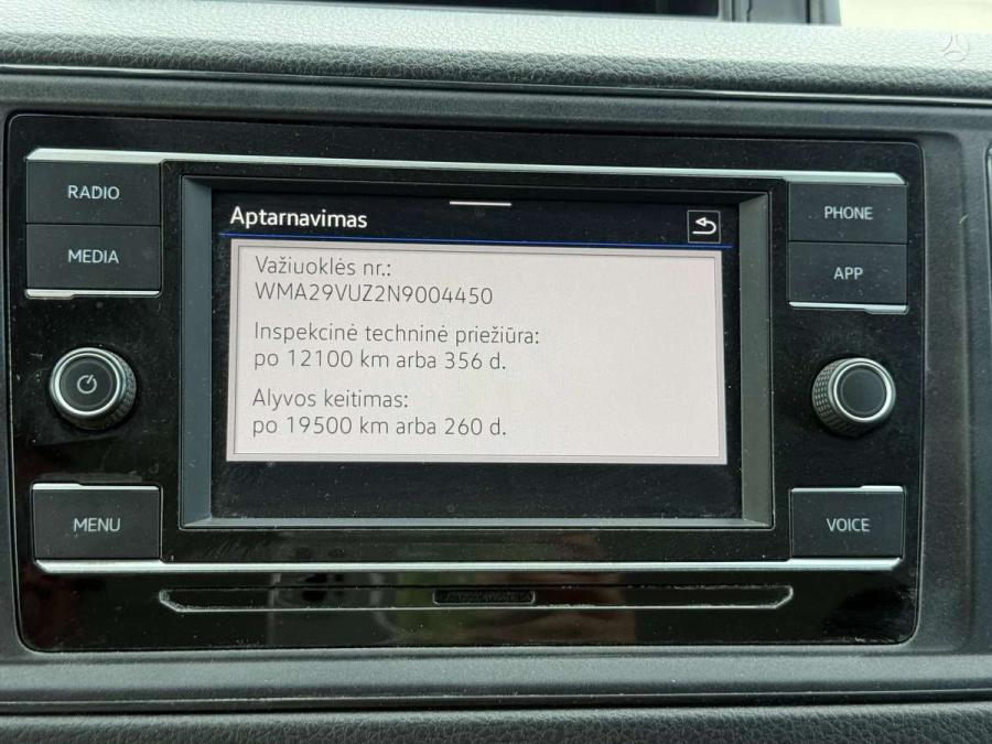 Balts Volkswagen Crafter 2022 Viļņa, ar dzinēja tilpumu 2.00 L un nobraukumu 237 tūkst. km par 10900 €, foto 25 vietnē AUTOMOTO.COM.LV