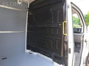 White Volkswagen Crafter 2022 in Riga, with an engine capacity of 2.00 L and mileage of 0 thousand km for 27225 €, photo 15 on AUTOMOTO.COM.LV