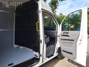White Volkswagen Crafter 2022 in Riga, with an engine capacity of 2.00 L and mileage of 0 thousand km for 27225 €, photo 16 on AUTOMOTO.COM.LV