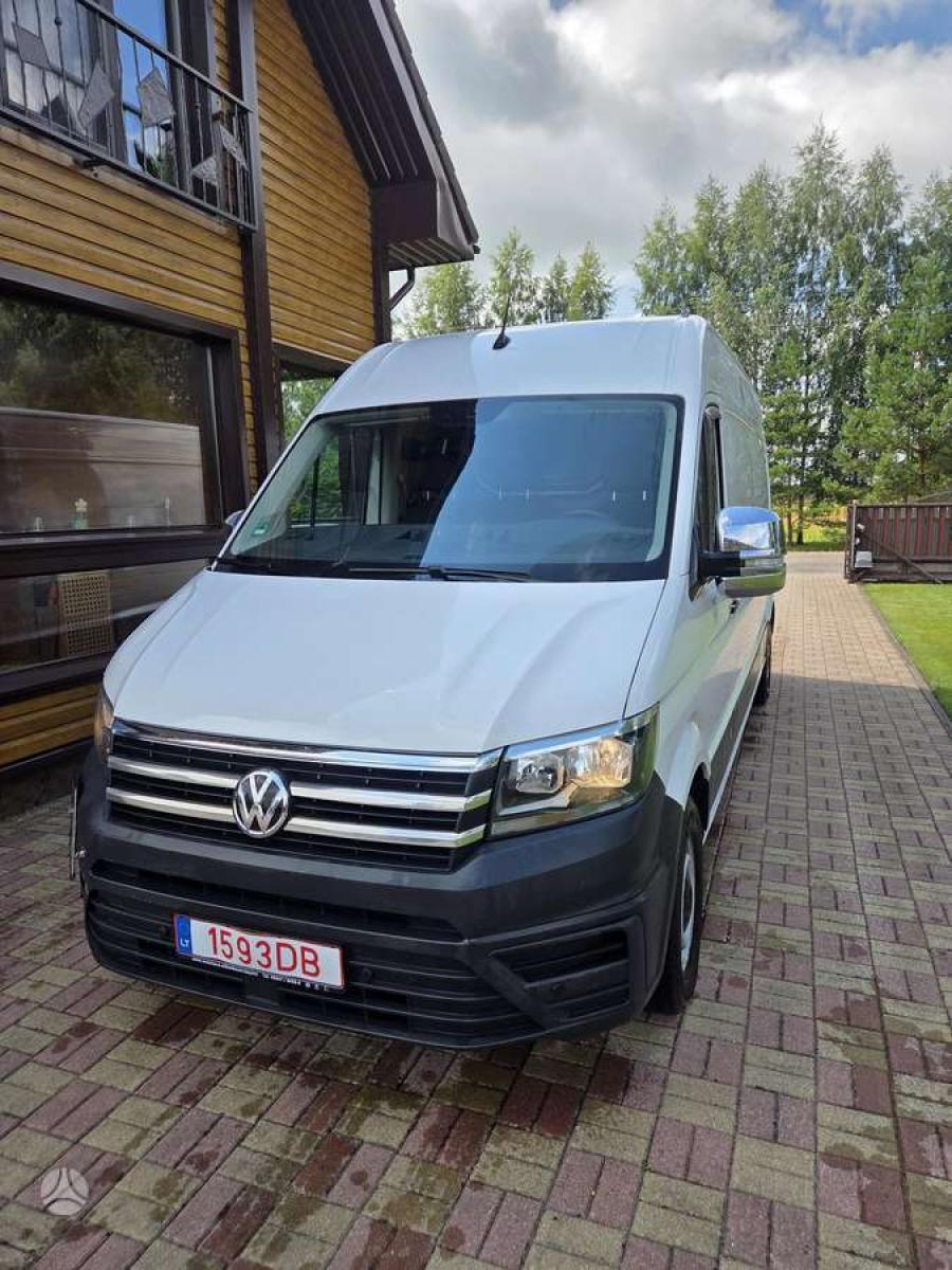 Balts Volkswagen Crafter 2022 Panevēža, ar dzinēja tilpumu 2.00 L un nobraukumu 0 tūkst. km par 13100 €, foto 1 vietnē AUTOMOTO.COM.LV