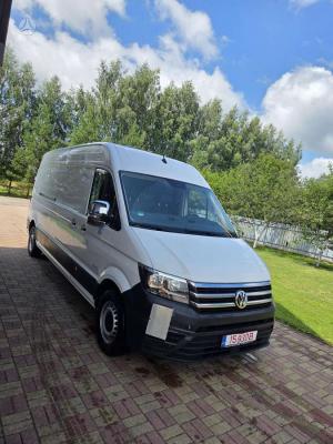 Balts Volkswagen Crafter 2022 Panevēža, ar dzinēja tilpumu 2.00 L un nobraukumu 0 tūkst. km par 13100 €, foto 3 vietnē AUTOMOTO.COM.LV
