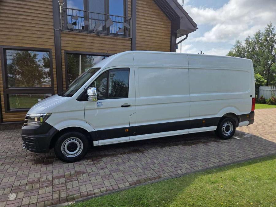 Balts Volkswagen Crafter 2022 Panevēža, ar dzinēja tilpumu 2.00 L un nobraukumu 0 tūkst. km par 13100 €, foto 4 vietnē AUTOMOTO.COM.LV