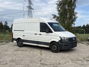 White Volkswagen Crafter 2022 in Jurmala, with an engine capacity of 2.00 L and mileage of 149 thousand km for 19950 €, photo 3 on AUTOMOTO.COM.LV