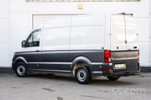 White Volkswagen Crafter 2022 in Riga, with an engine capacity of 2.00 L and mileage of 123 thousand km for 26950 €, photo 4 on AUTOMOTO.COM.LV