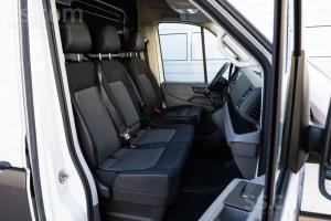 White Volkswagen Crafter 2022 in Riga, with an engine capacity of 2.00 L and mileage of 123 thousand km for 26950 €, photo 7 on AUTOMOTO.COM.LV
