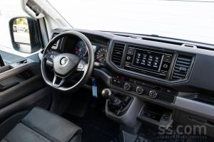 White Volkswagen Crafter 2022 in Riga, with an engine capacity of 2.00 L and mileage of 123 thousand km for 26950 €, photo 10 on AUTOMOTO.COM.LV