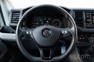 White Volkswagen Crafter 2022 in Riga, with an engine capacity of 2.00 L and mileage of 123 thousand km for 26950 €, photo 17 on AUTOMOTO.COM.LV