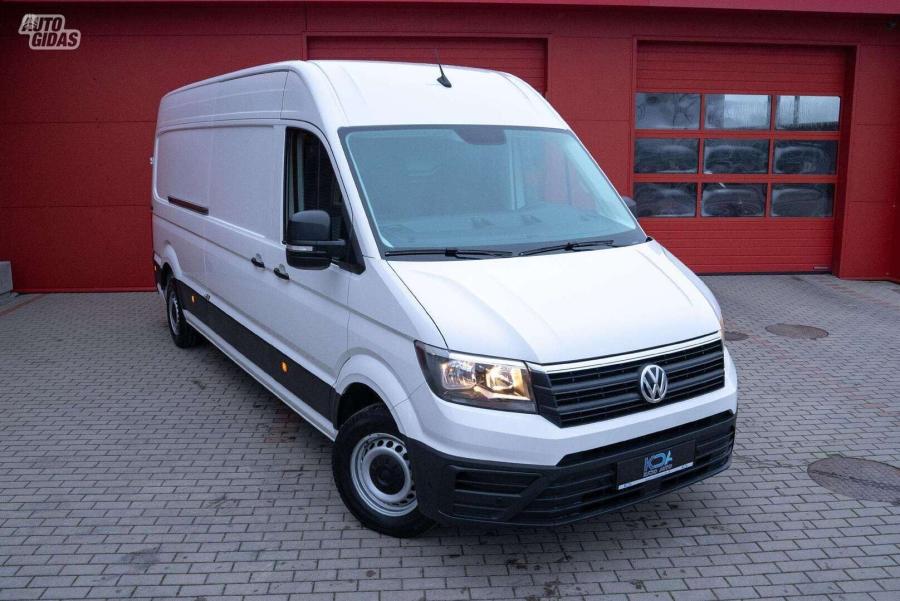 White Volkswagen Crafter 2023 in Marijampole, with an engine capacity of 2.00 L and mileage of 230 thousand km for 9650 €, photo 3 on AUTOMOTO.COM.LV