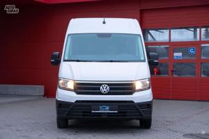 White Volkswagen Crafter 2023 in Marijampole, with an engine capacity of 2.00 L and mileage of 230 thousand km for 9650 €, photo 4 on AUTOMOTO.COM.LV