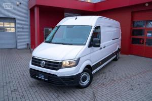 White Volkswagen Crafter 2023 in Marijampole, with an engine capacity of 2.00 L and mileage of 230 thousand km for 9650 €, photo 5 on AUTOMOTO.COM.LV