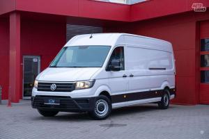 White Volkswagen Crafter 2023 in Marijampole, with an engine capacity of 2.00 L and mileage of 230 thousand km for 9650 €, photo 7 on AUTOMOTO.COM.LV