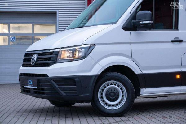 White Volkswagen Crafter 2023 in Marijampole, with an engine capacity of 2.00 L and mileage of 230 thousand km for 9650 €, photo 8 on AUTOMOTO.COM.LV