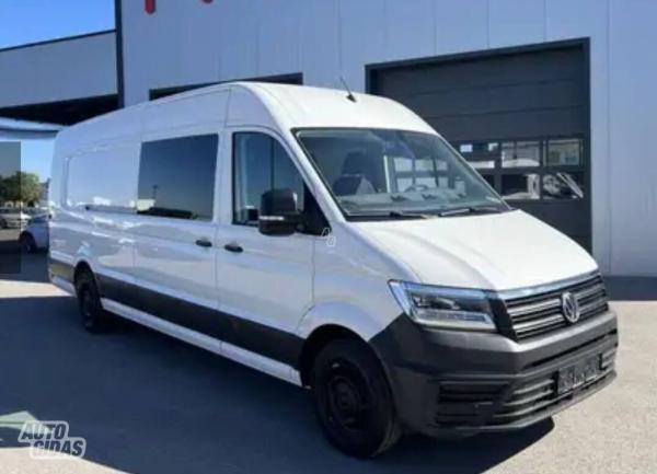 White Volkswagen Crafter 2023 in Vilnius, with an engine capacity of 2.00 L and mileage of 80 thousand km for 22500 €, photo 3 on AUTOMOTO.COM.LV