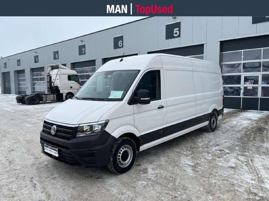 Balts Volkswagen Crafter 2023 Viļņa, ar dzinēja tilpumu 0.00 L un nobraukumu 7 tūkst. km par 26500 €, foto 1 vietnē AUTOMOTO.COM.LV
