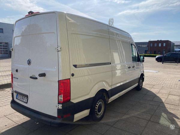 White Volkswagen Crafter 2023 in Vilnius, with an engine capacity of 2.00 L and mileage of 90 thousand km for 22000 €, photo 3 on AUTOMOTO.COM.LV