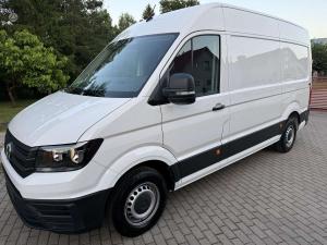 Balts Volkswagen Crafter 2023 Jonava, ar dzinēja tilpumu 2.00 L un nobraukumu 38 tūkst. km par 25300 €, foto  vietnē AUTOMOTO.COM.LV