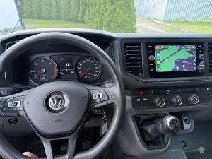 White Volkswagen Crafter 2023 in Jonava, with an engine capacity of 2.00 L and mileage of 38 thousand km for 25300 €, photo 8 on AUTOMOTO.COM.LV