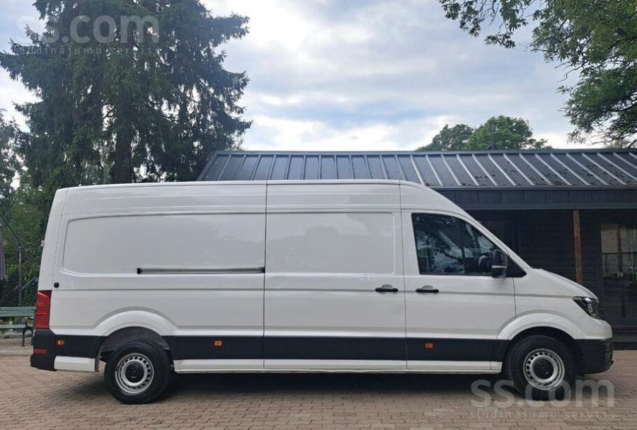 Balts Volkswagen Crafter 2023 Rīga, ar dzinēja tilpumu 2.00 L un nobraukumu 0 tūkst. km par 29887 €, foto 5 vietnē AUTOMOTO.COM.LV