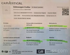 Balts Volkswagen Crafter 2023 Rīga, ar dzinēja tilpumu 2.00 L un nobraukumu 0 tūkst. km par 29887 €, foto 34 vietnē AUTOMOTO.COM.LV