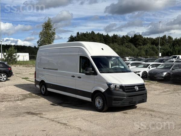 White Volkswagen Crafter 2023 in Jurmala, with an engine capacity of 2.00 L and mileage of 149 thousand km for 20950 €, photo 3 on AUTOMOTO.COM.LV