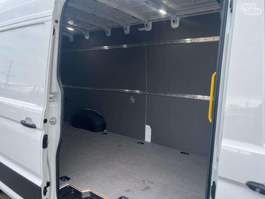 White Volkswagen Crafter 2024 in Marijampole, with an engine capacity of 2.00 L and mileage of 190 thousand km for 9550 €, photo 17 on AUTOMOTO.COM.LV