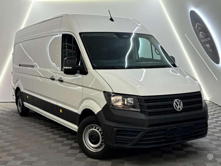 Balts Volkswagen Crafter 2024 Marijampole, ar dzinēja tilpumu 1.97 L un nobraukumu 17 tūkst. km par 37900 €, foto 1 vietnē AUTOMOTO.COM.LV