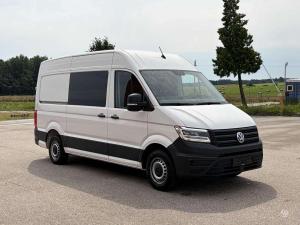 White Volkswagen Crafter 2024 in Ukmerge, with an engine capacity of 1.97 L and mileage of 33 thousand km for 30400 €, photo 3 on AUTOMOTO.COM.LV