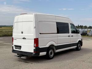 White Volkswagen Crafter 2024 in Ukmerge, with an engine capacity of 1.97 L and mileage of 33 thousand km for 30400 €, photo 4 on AUTOMOTO.COM.LV