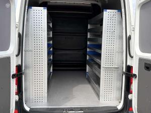White Volkswagen Crafter 2024 in Ukmerge, with an engine capacity of 1.97 L and mileage of 33 thousand km for 30400 €, photo 6 on AUTOMOTO.COM.LV