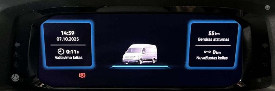 Белый Фольксваген Крафтер 2025 в Каунас, объемом двигателя 1.97 л и пробегом 55 тыс. км за 47300 €, фото 13 на AUTOMOTO.COM.LV