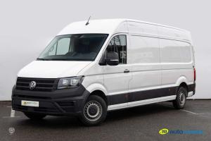 White Volkswagen Crafter 2025 in Vilnius, with an engine capacity of 1.97 L and mileage of 40 thousand km for 27990 €, photo  on AUTOMOTO.COM.LV