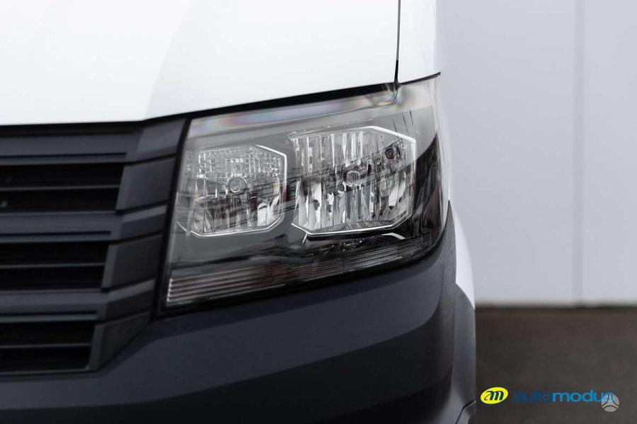 White Volkswagen Crafter 2025 in Vilnius, with an engine capacity of 1.97 L and mileage of 40 thousand km for 27990 €, photo 30 on AUTOMOTO.COM.LV