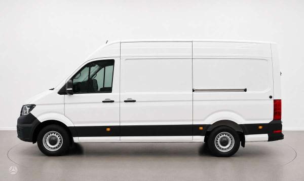 White Volkswagen Crafter 2026 in Kaunas, with an engine capacity of 1.98 L and mileage of 0 thousand km for 38900 €, photo 3 on AUTOMOTO.COM.LV
