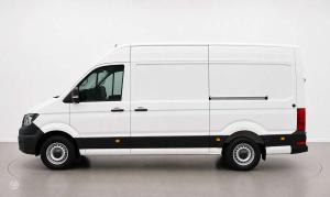 White Volkswagen Crafter 2026 in Kaunas, with an engine capacity of 1.98 L and mileage of 0 thousand km for 38900 €, photo 3 on AUTOMOTO.COM.LV