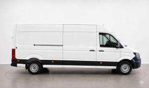 White Volkswagen Crafter 2026 in Kaunas, with an engine capacity of 1.98 L and mileage of 0 thousand km for 38900 €, photo 4 on AUTOMOTO.COM.LV