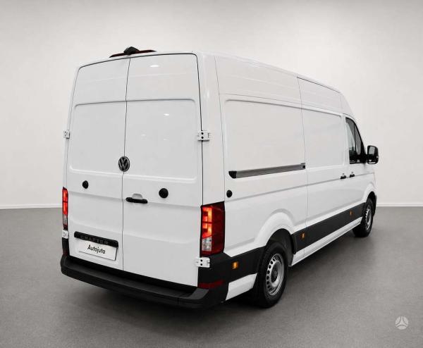White Volkswagen Crafter 2026 in Kaunas, with an engine capacity of 1.98 L and mileage of 0 thousand km for 38900 €, photo 5 on AUTOMOTO.COM.LV