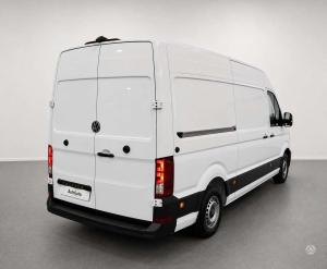 White Volkswagen Crafter 2026 in Kaunas, with an engine capacity of 1.98 L and mileage of 0 thousand km for 38900 €, photo 5 on AUTOMOTO.COM.LV