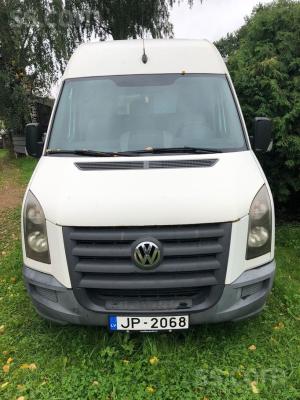 Balts Volkswagen Crafter 2006 Jēkabpils, ar dzinēja tilpumu 2.50 L un nobraukumu 114 tūkst. km par 5500 €, foto  vietnē AUTOMOTO.COM.LV