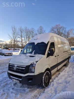 Balts Volkswagen Crafter 2007 Ventspils, ar dzinēja tilpumu 2.50 L un nobraukumu 617 tūkst. km par 3450 €, foto  vietnē AUTOMOTO.COM.LV
